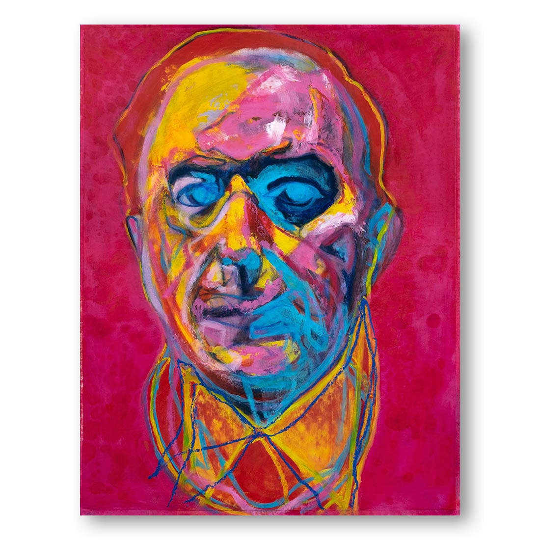 Self Portrait Study No. 9 - Art Print – Stone and Gray