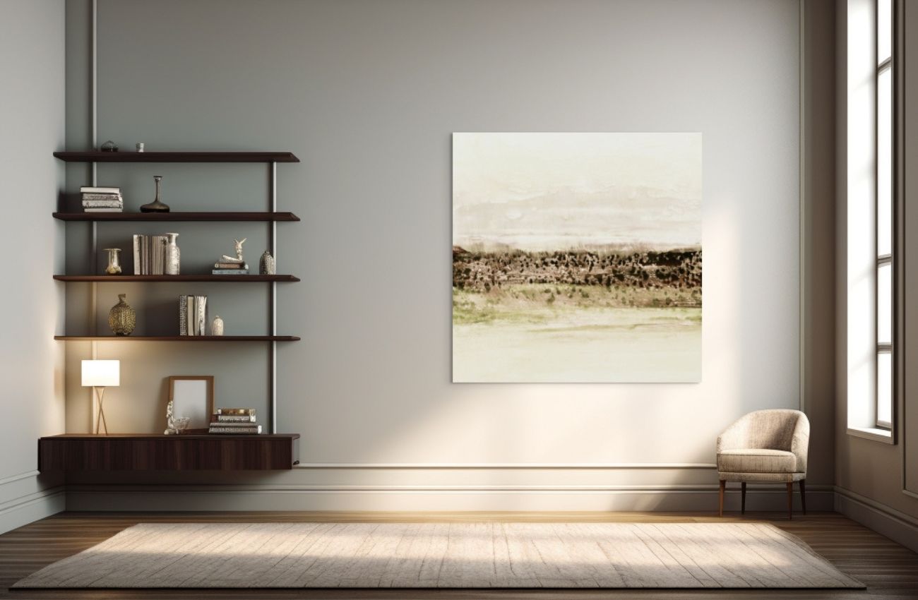 Maximizing Small Spaces: Abstract Art for Small Apartments – Stone and Gray