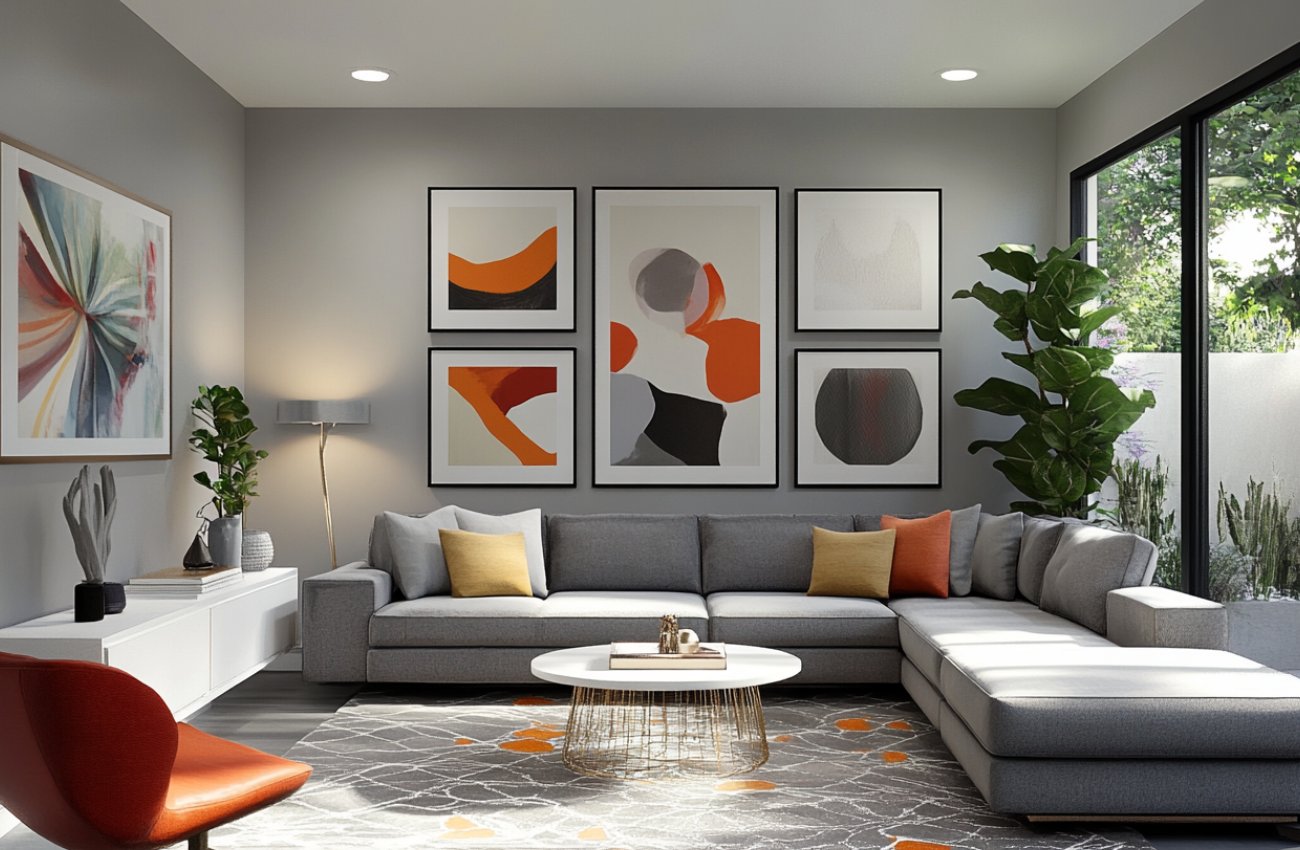 Abstract Art For Grey Walls - Stone & Gray – Stone and Gray