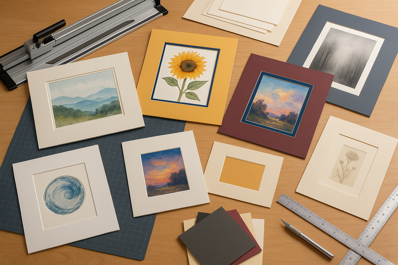 Mastering the Art of Matting Techniques – Stone and Gray