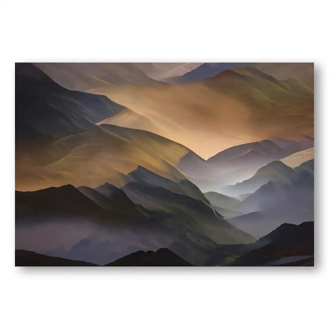 Layers of Land by Robin Wechsler (Portrait) | Custom Sizes, Fine Art ...