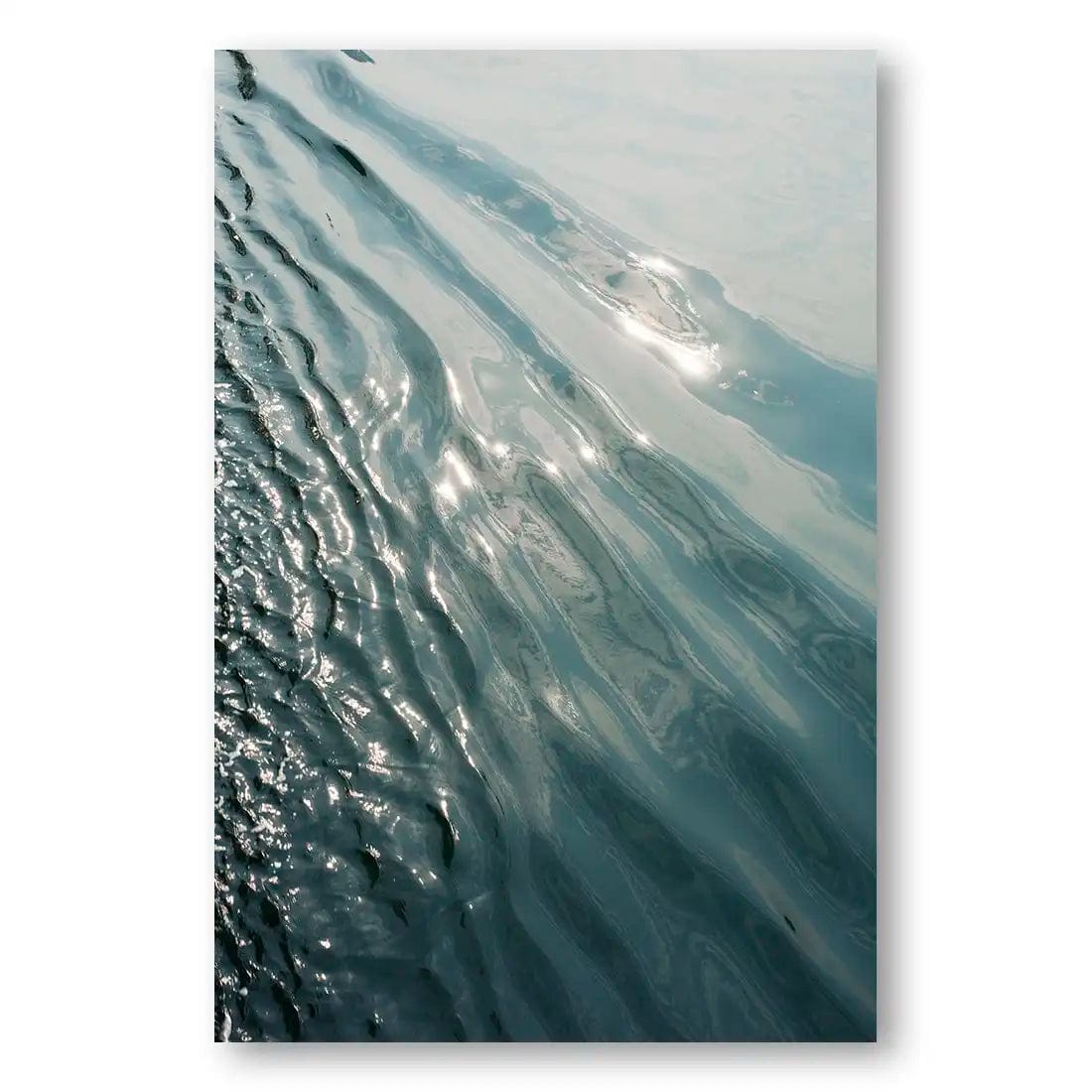 Ocean Ripples Photo Print (Portrait) | Custom Sizes, Fine Art Paper ...
