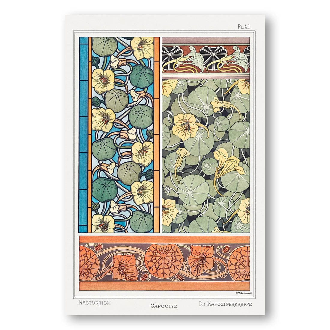 Capucine by Maurice Pillard Verneuil Art Print – Stone and Gray