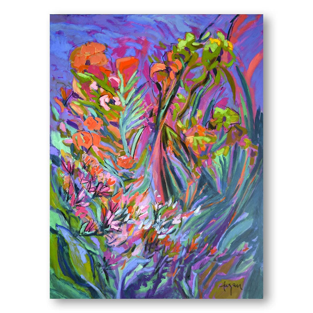 Df1912jewels - Abstract Art Print By Dorothy Fagan – Stone and Gray