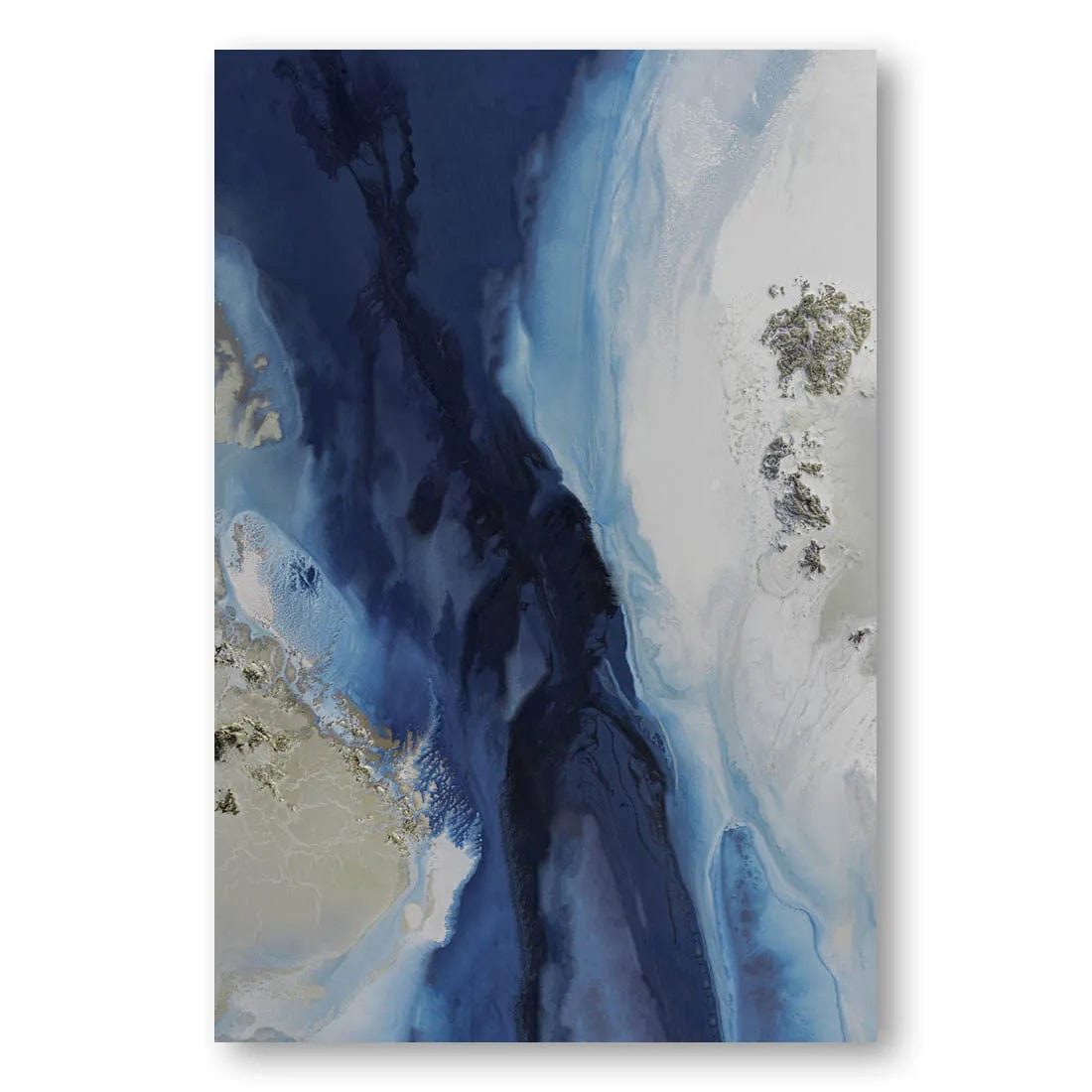 Marine Majesty 1 Abstract Art Print By Petra Meikle de Vlas – Stone and ...
