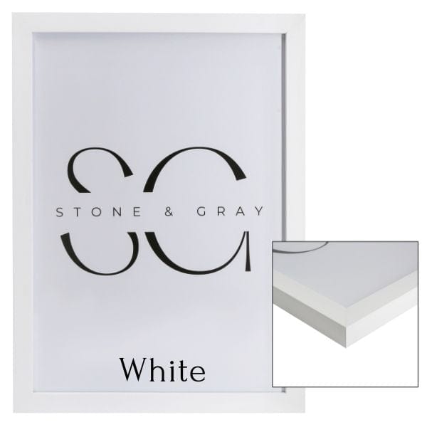 Palm tree at the beach 2 by Photolovers Print – Stone and Gray